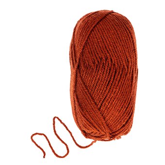 Knitcraft Rust Everyday Aran Yarn 100g | Hobbycraft