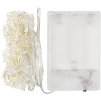 LED Star Lights 2.45m | Hobbycraft