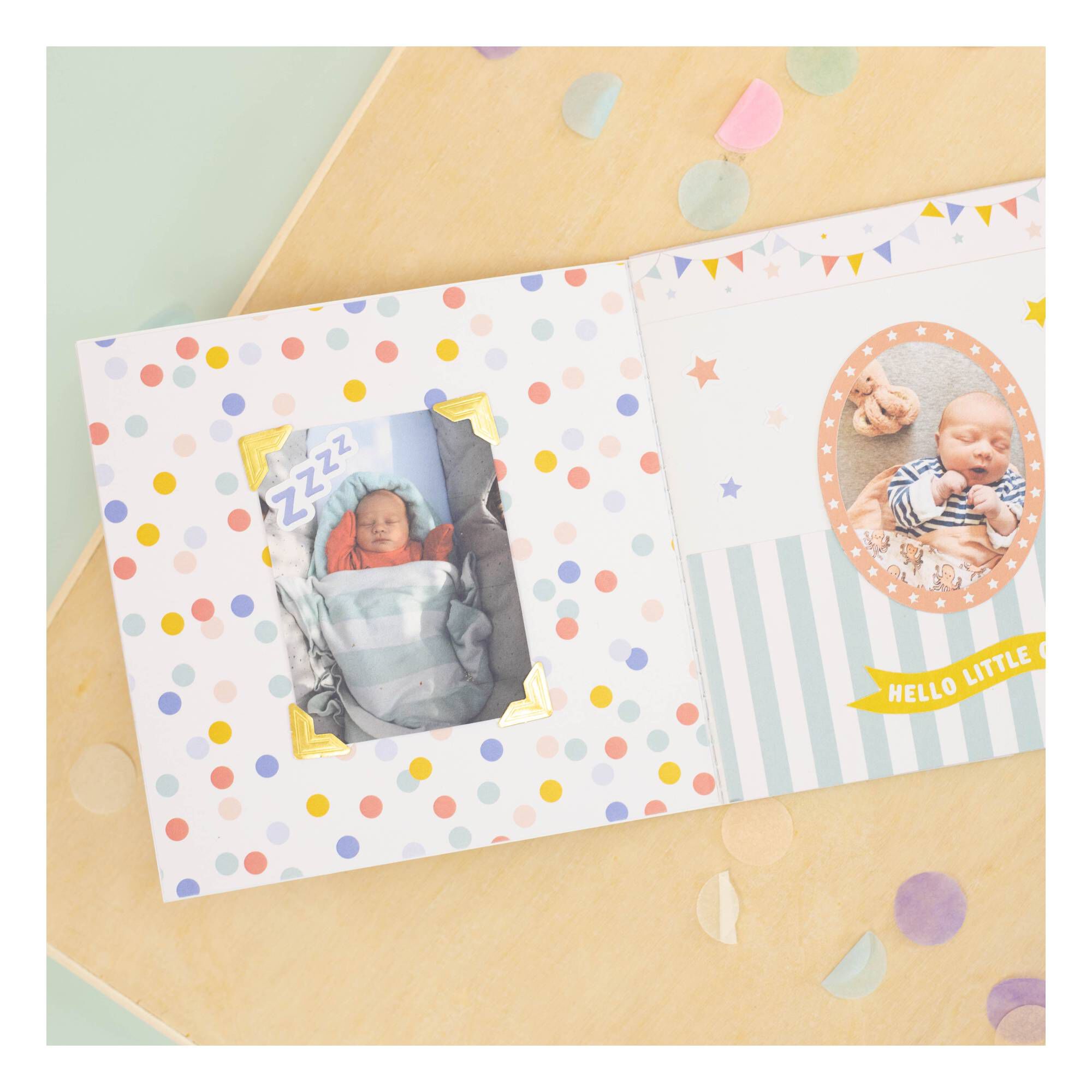 Violet Studio Little Circus Scrapbook Kit 6 x 6 Inches | Hobbycraft