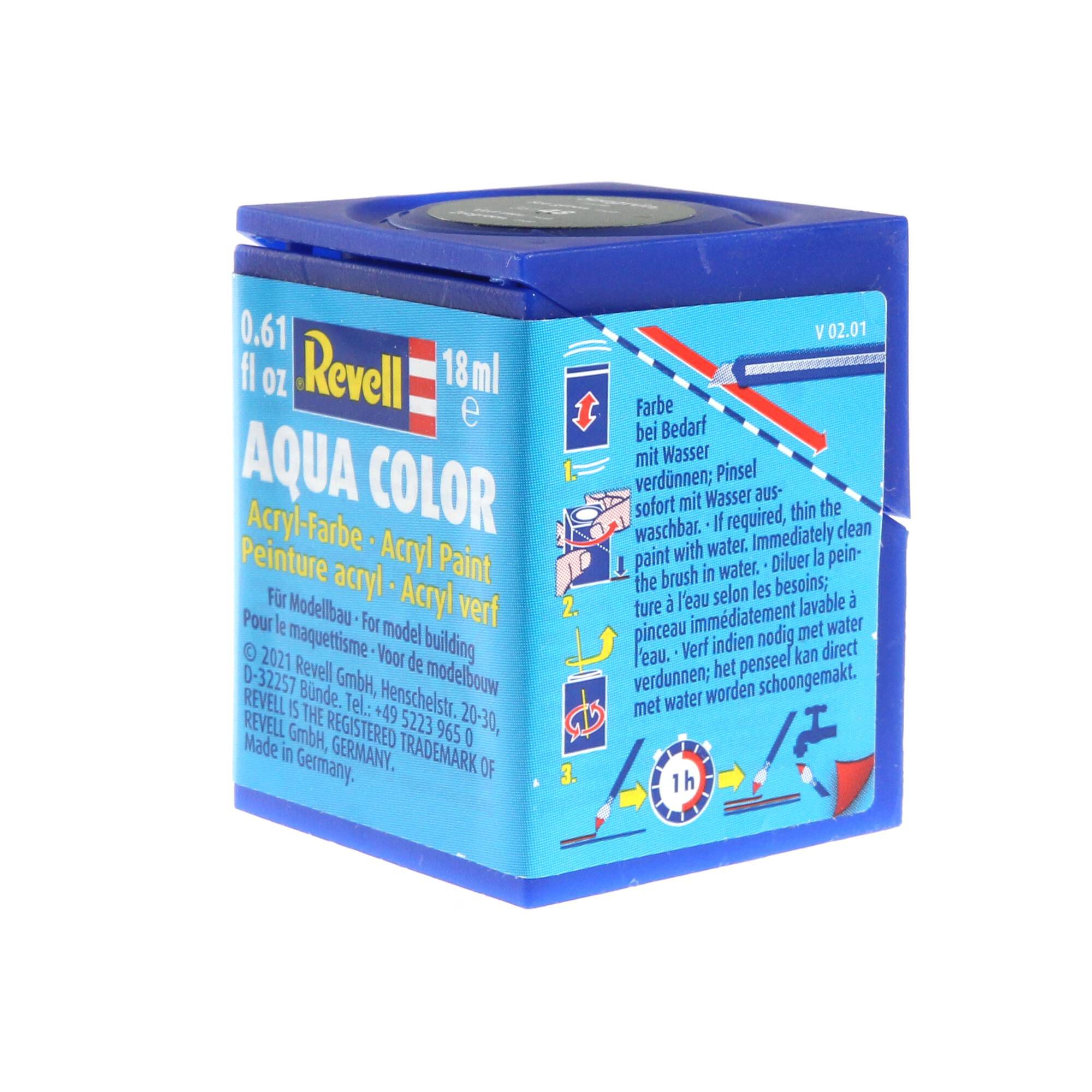 Revell Sea Green Matt Aqua Colour Acrylic Paint 18ml (148) | Hobbycraft
