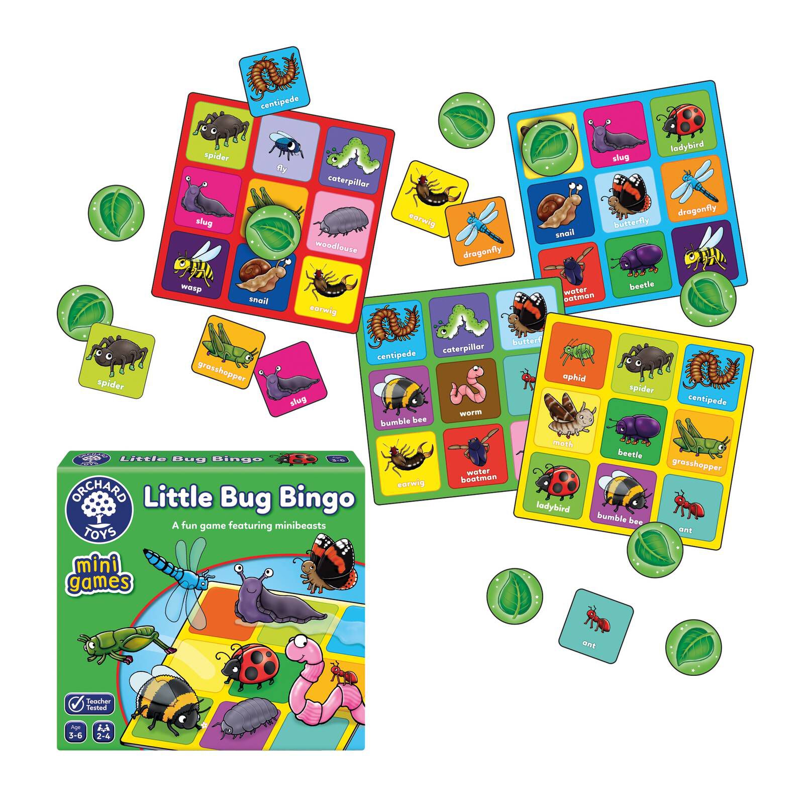 Orchard Toys Little Bug Bingo Mini Game | Hobbycraft