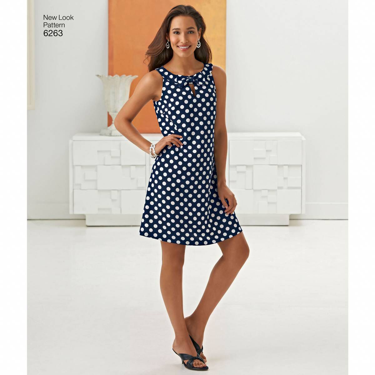 New Look Women's Dress Sewing Pattern 6263 | Hobbycraft