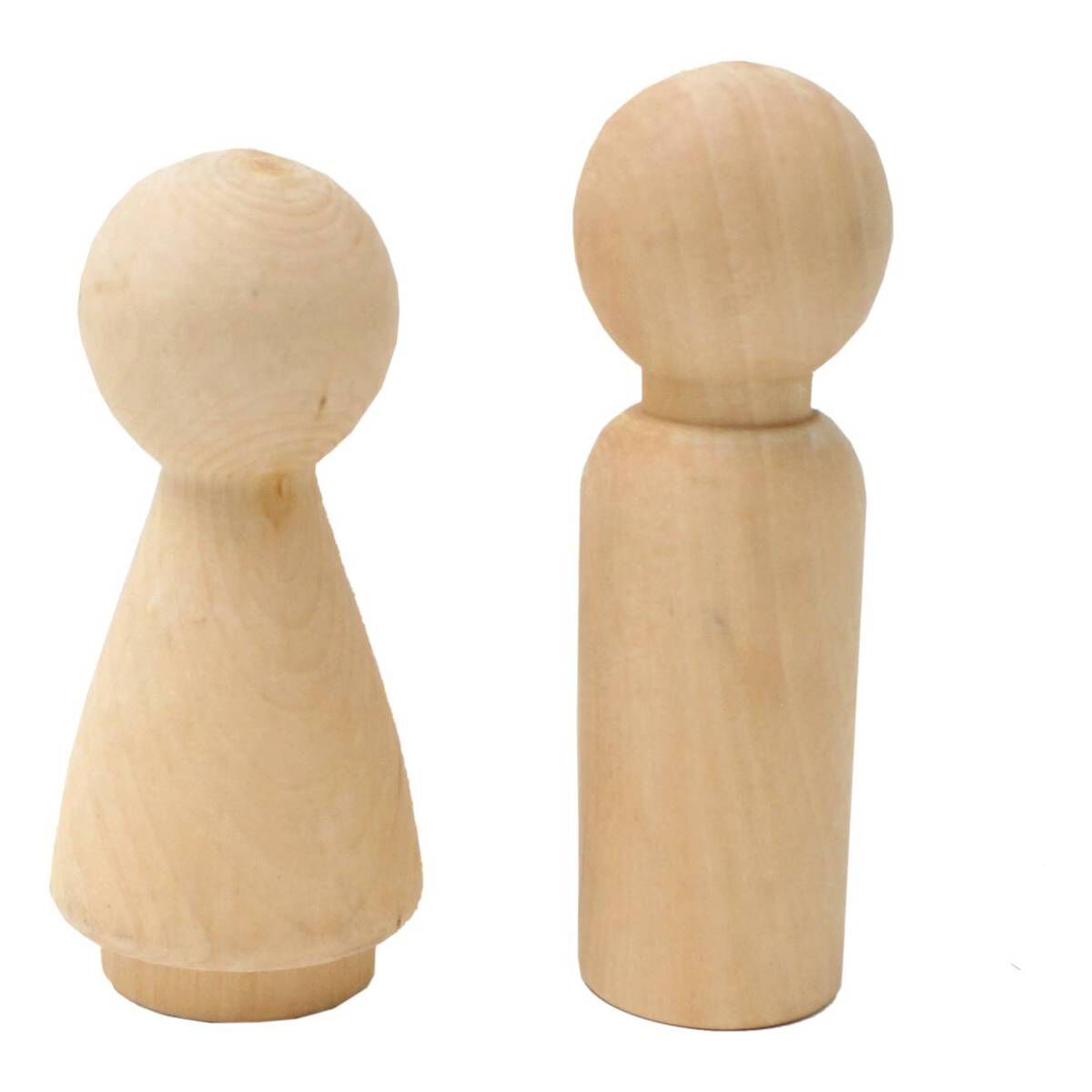 Decorate Your Own Wooden Figures 2 Pack | Hobbycraft