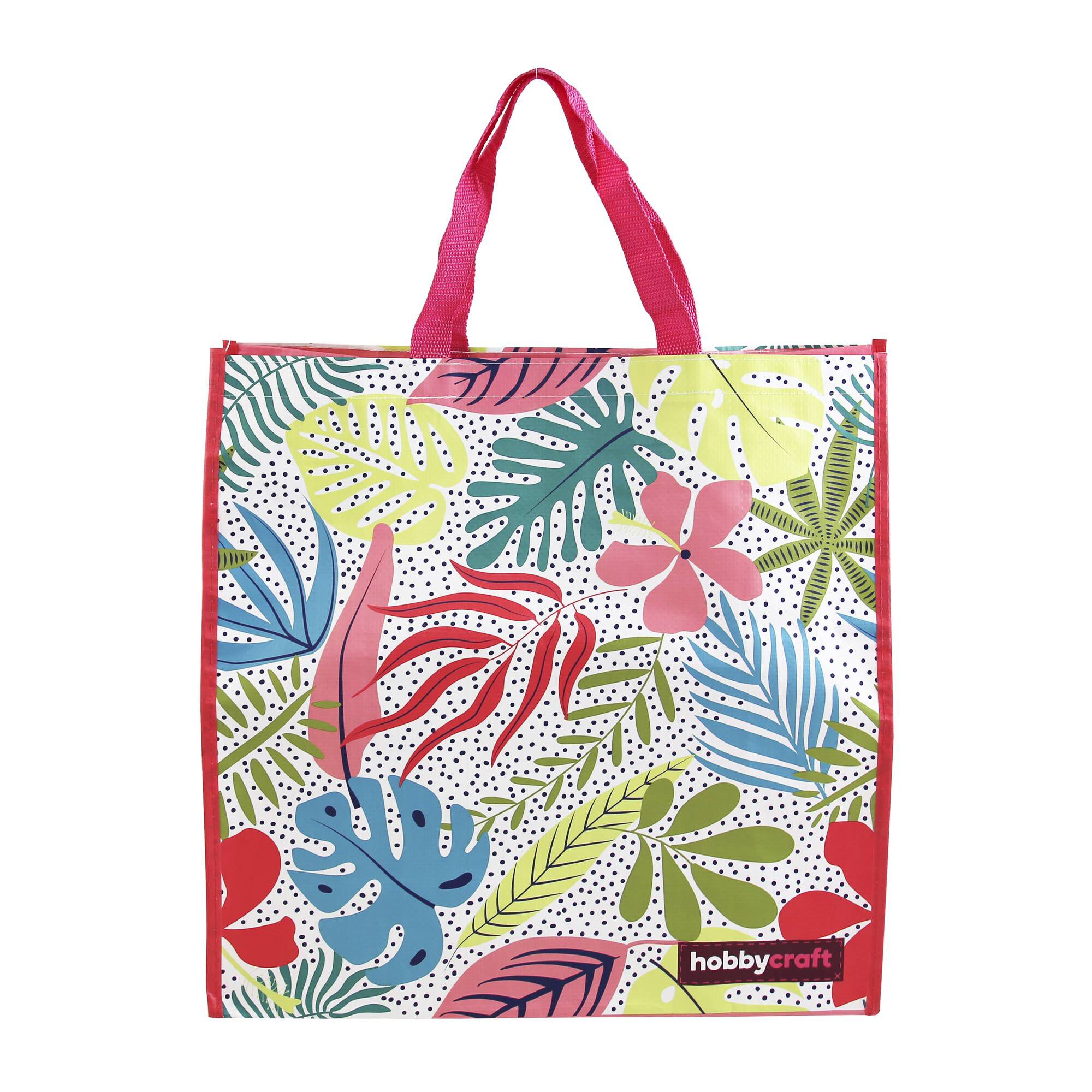 Bright Leaf Woven Bag for Life | Hobbycraft