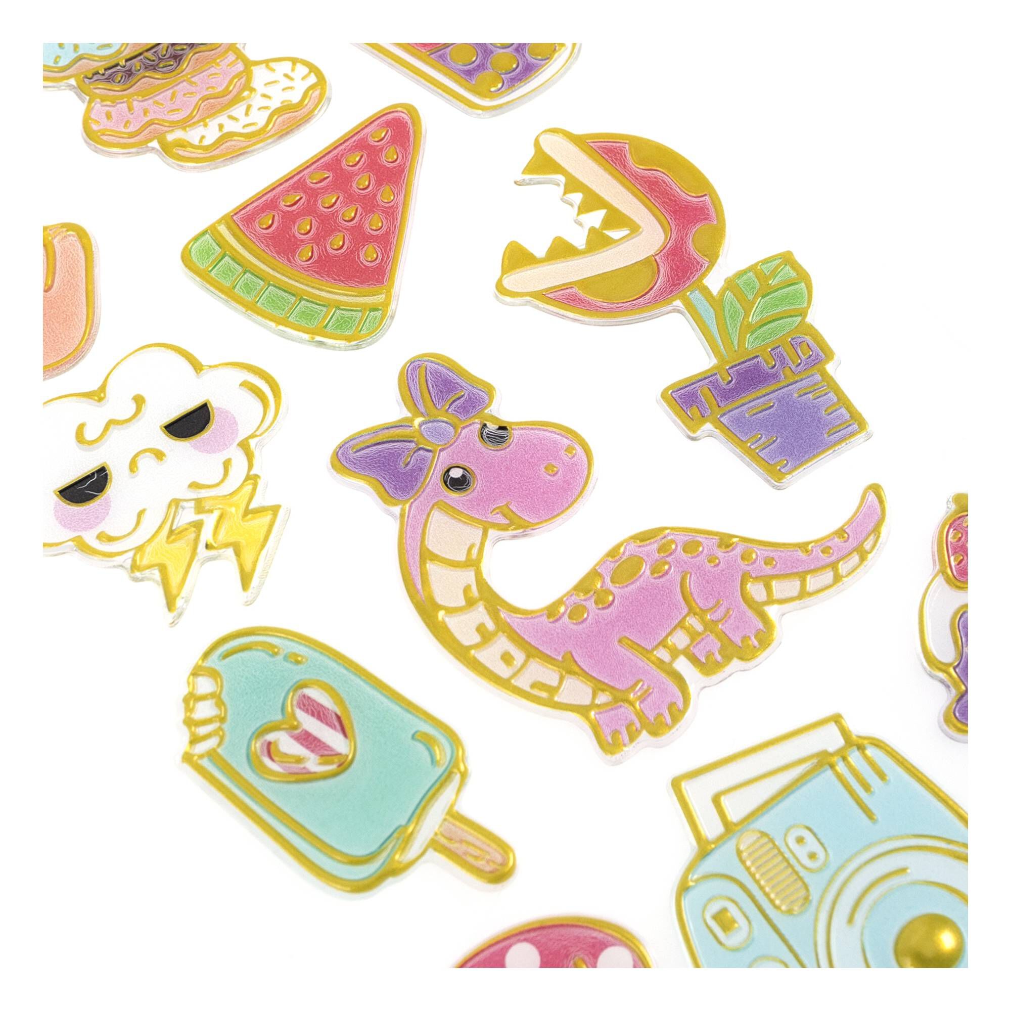 Summertime Gel Stickers | Hobbycraft