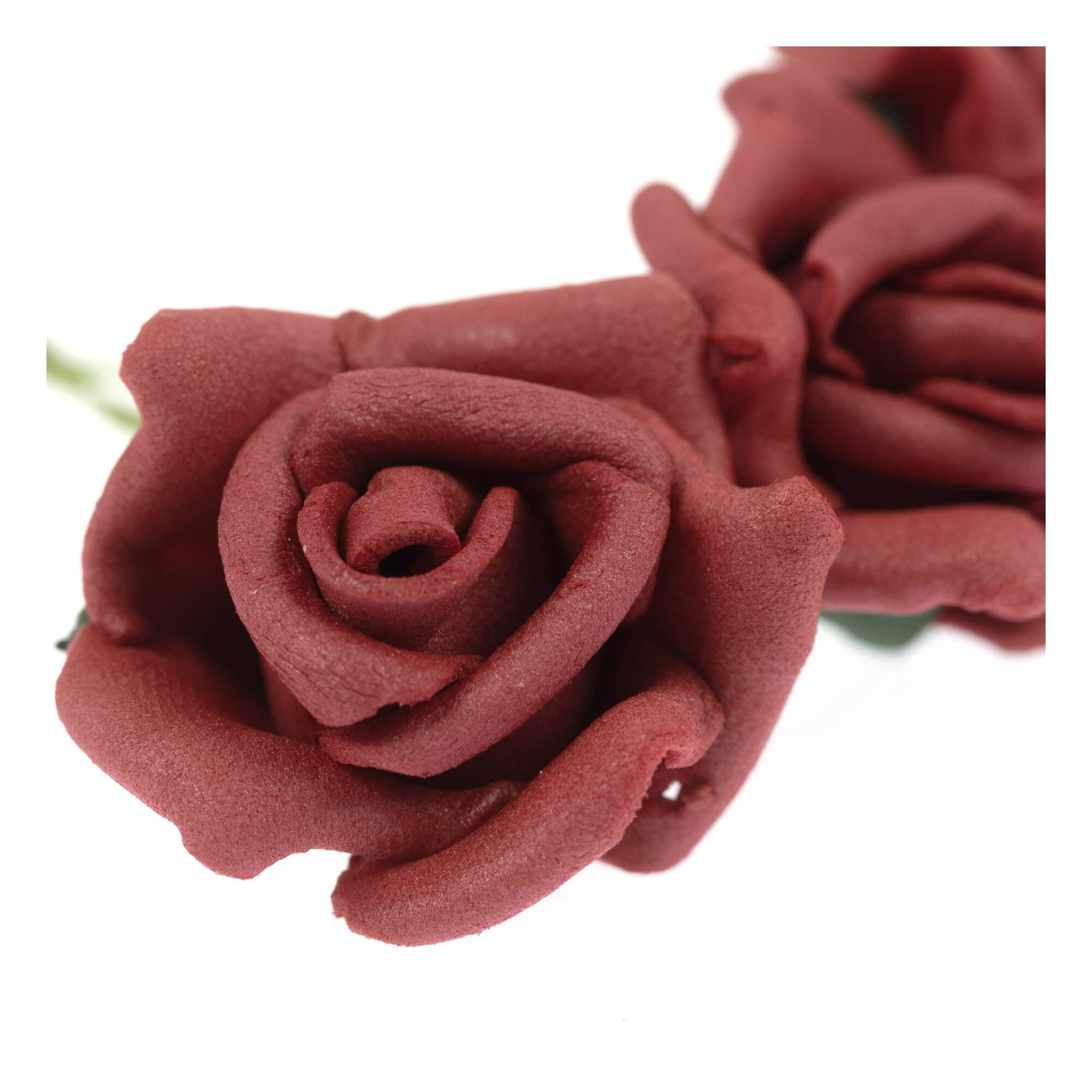 Red Wired Small Flowers 18 Pack | Hobbycraft