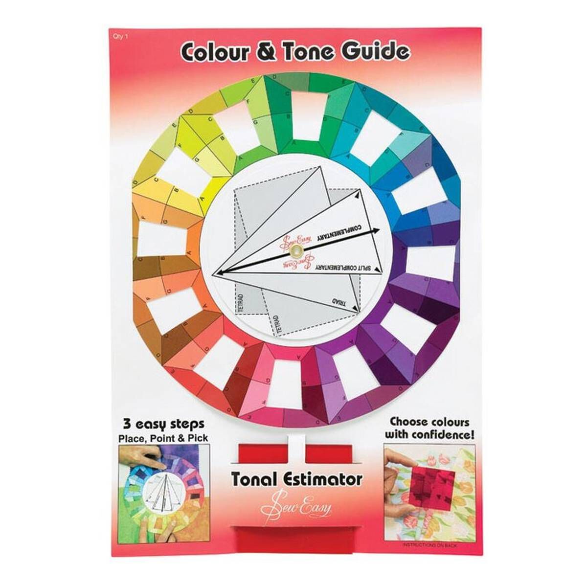 Sew Easy Tonal Estimator Colour Wheel | Hobbycraft