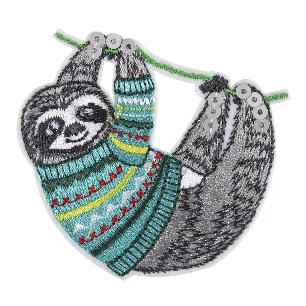 Trimits Sloth Iron-On Patch | Hobbycraft