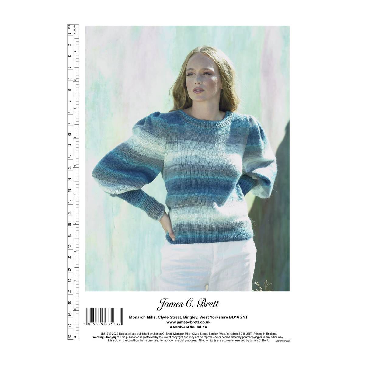James C Brett Shhh DK Jumper Pattern JB817 | Hobbycraft