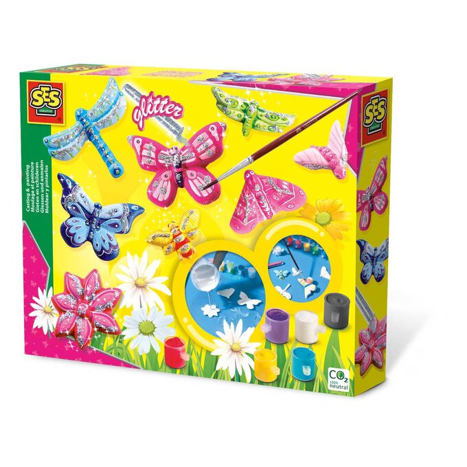 SES Creative Butterfly Cast and Paint Set | Hobbycraft