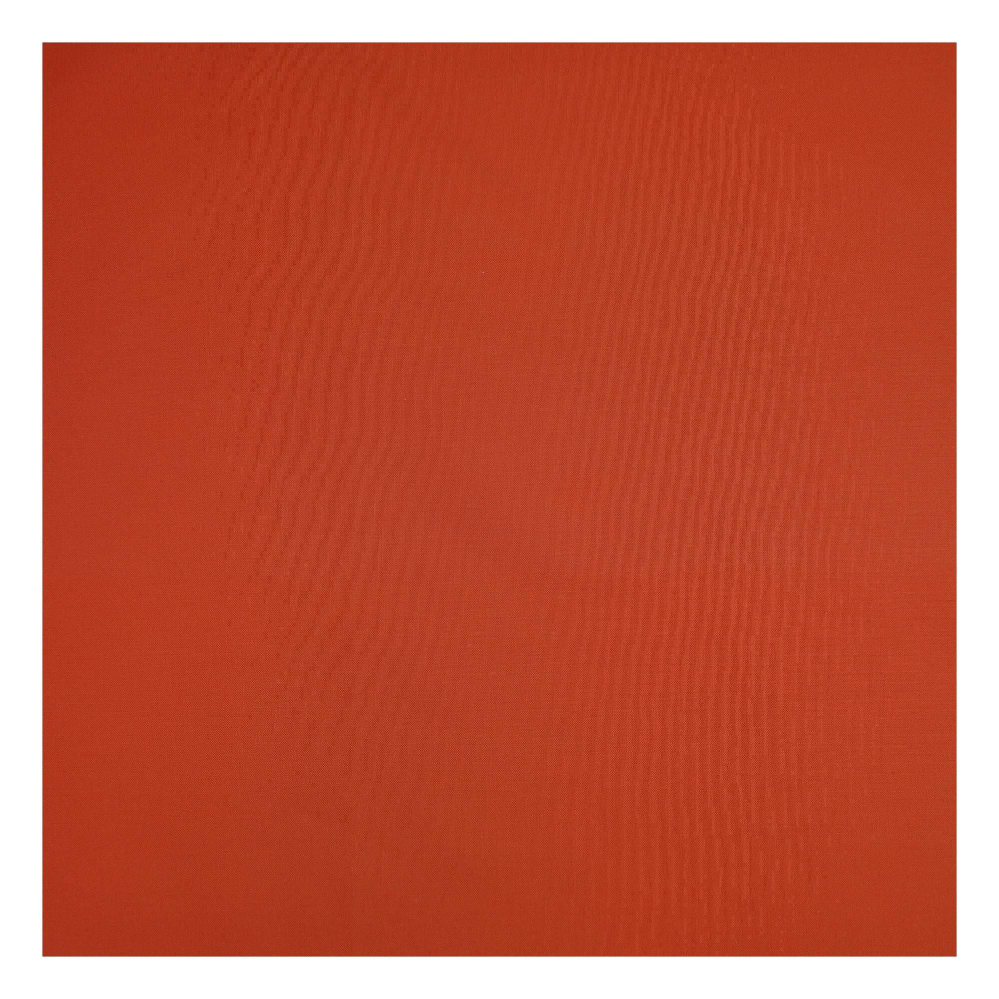 Rust Solid Colour Cotton Fabric by the Metre | Hobbycraft