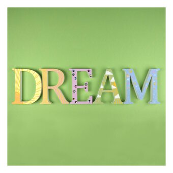 MDF Wooden Letter R 13cm | Hobbycraft