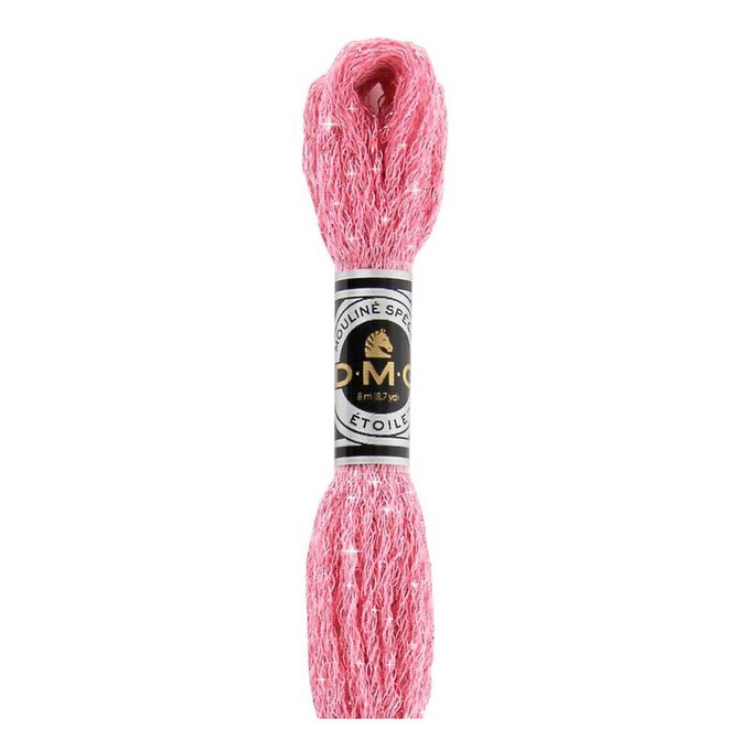 DMC Pink Mouline Etoile Cotton Thread 8m (C617) | Hobbycraft