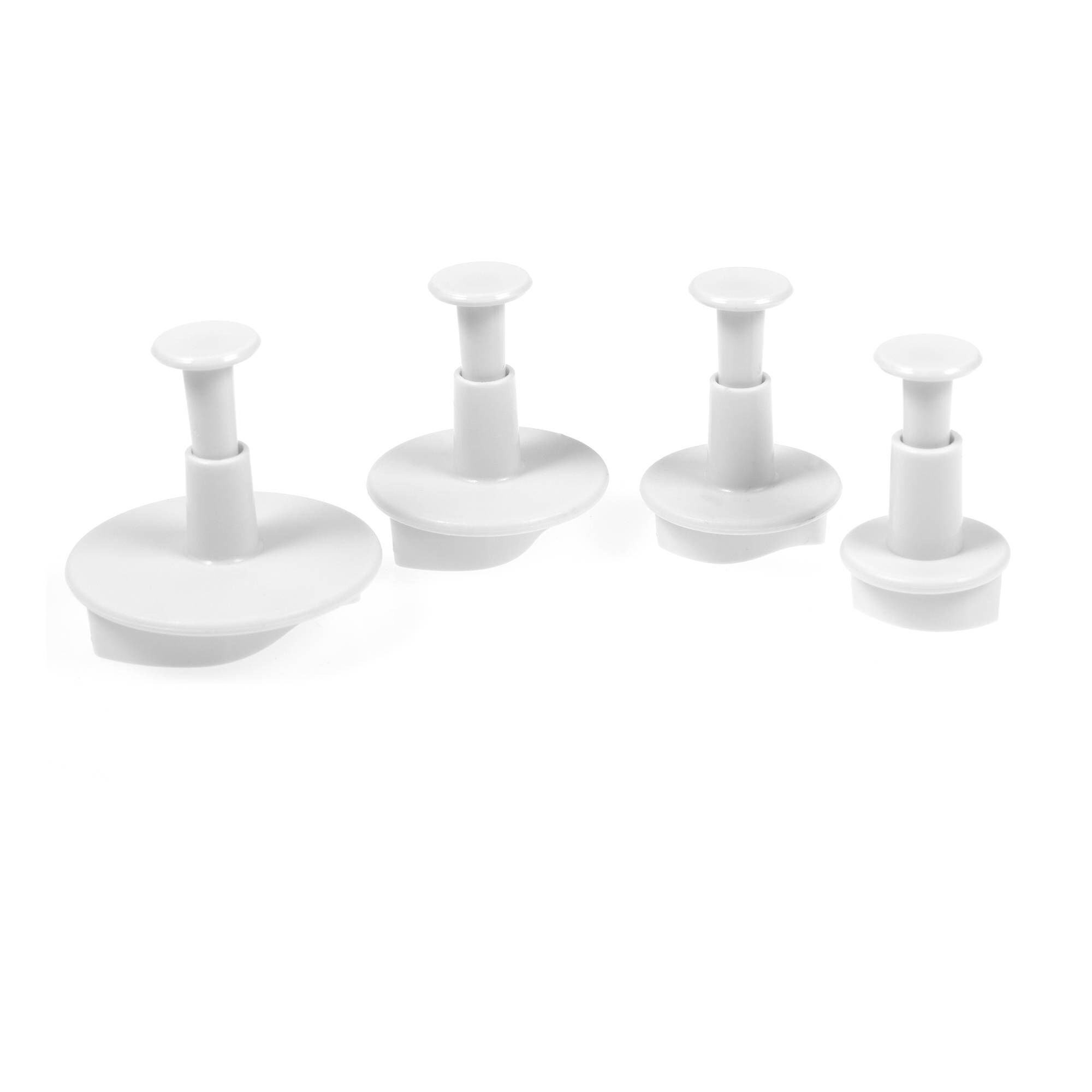 Whisk Curved Leaf Plunge Cutters 4 Pack | Hobbycraft