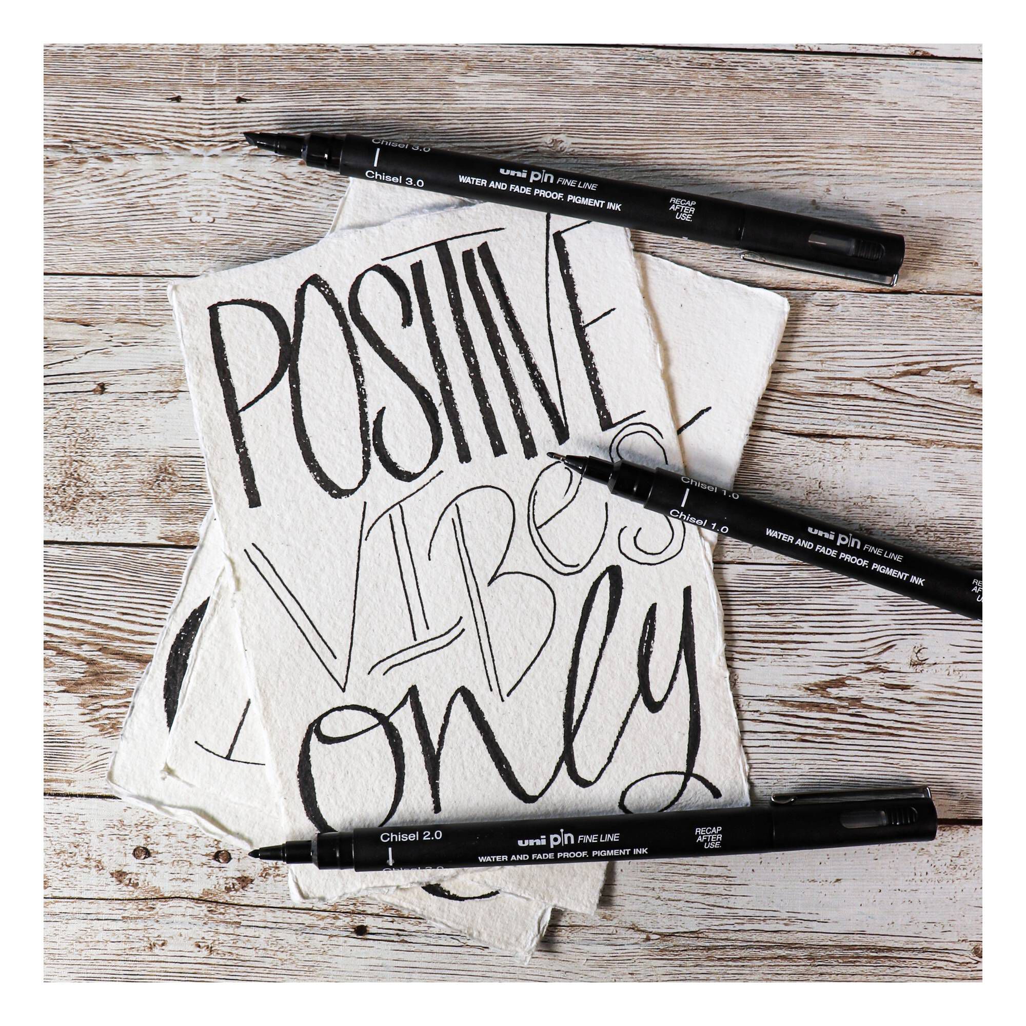 Uni-ball PIN Calligraphy Collection Hand Lettering 8 Pack | Hobbycraft