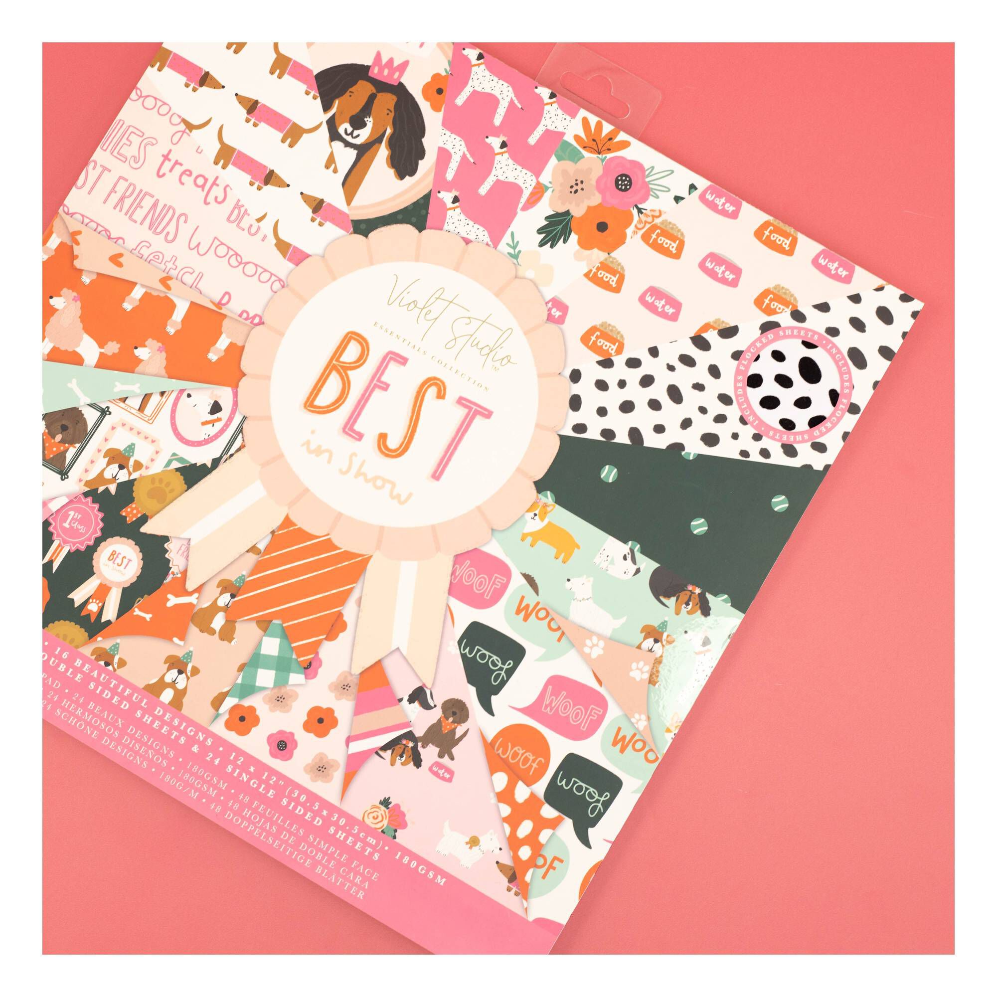 Violet Studio Best in Show Paper Pad 12 x 12 Inches 48 Sheets | Hobbycraft