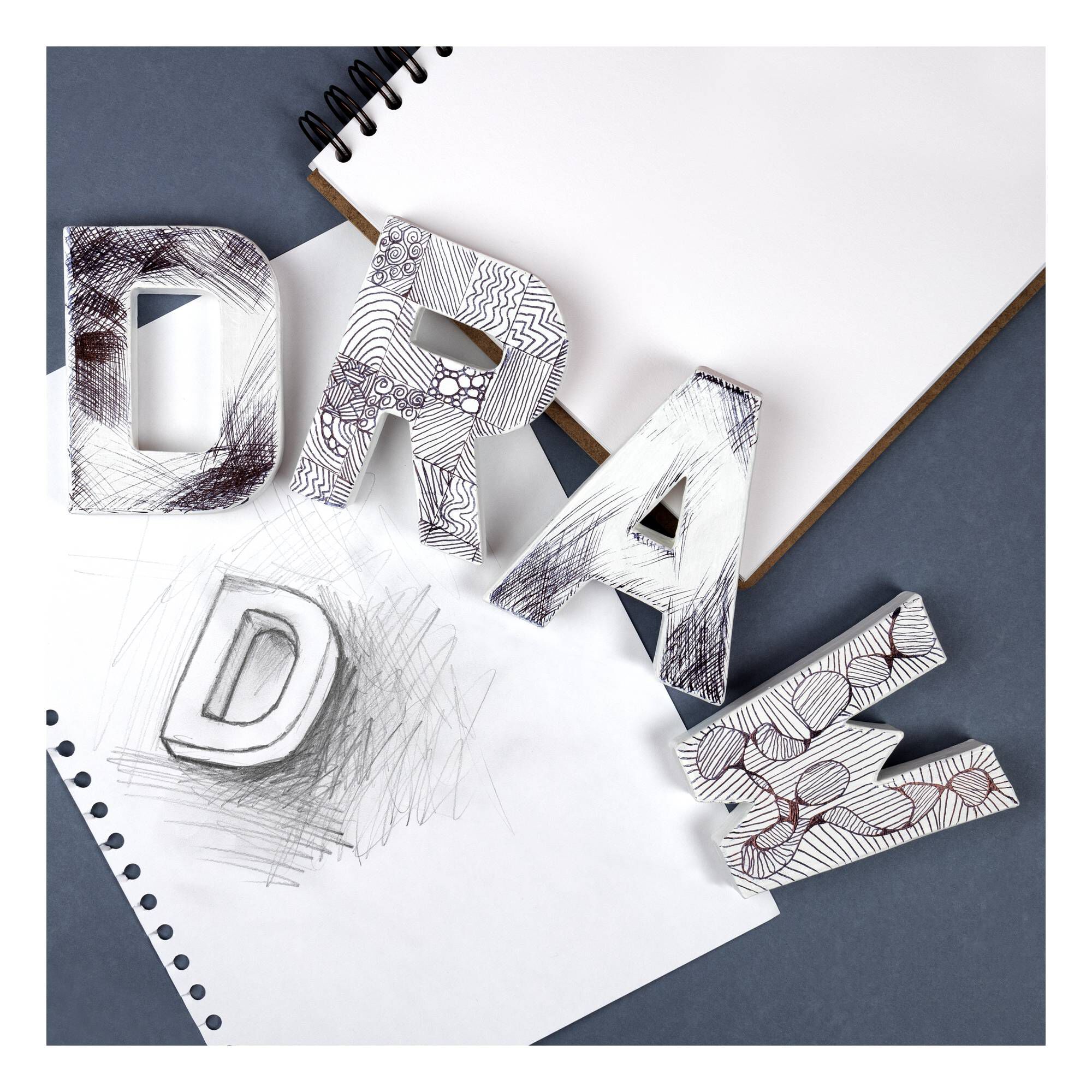 Mini Mache Letter X 10cm | Hobbycraft