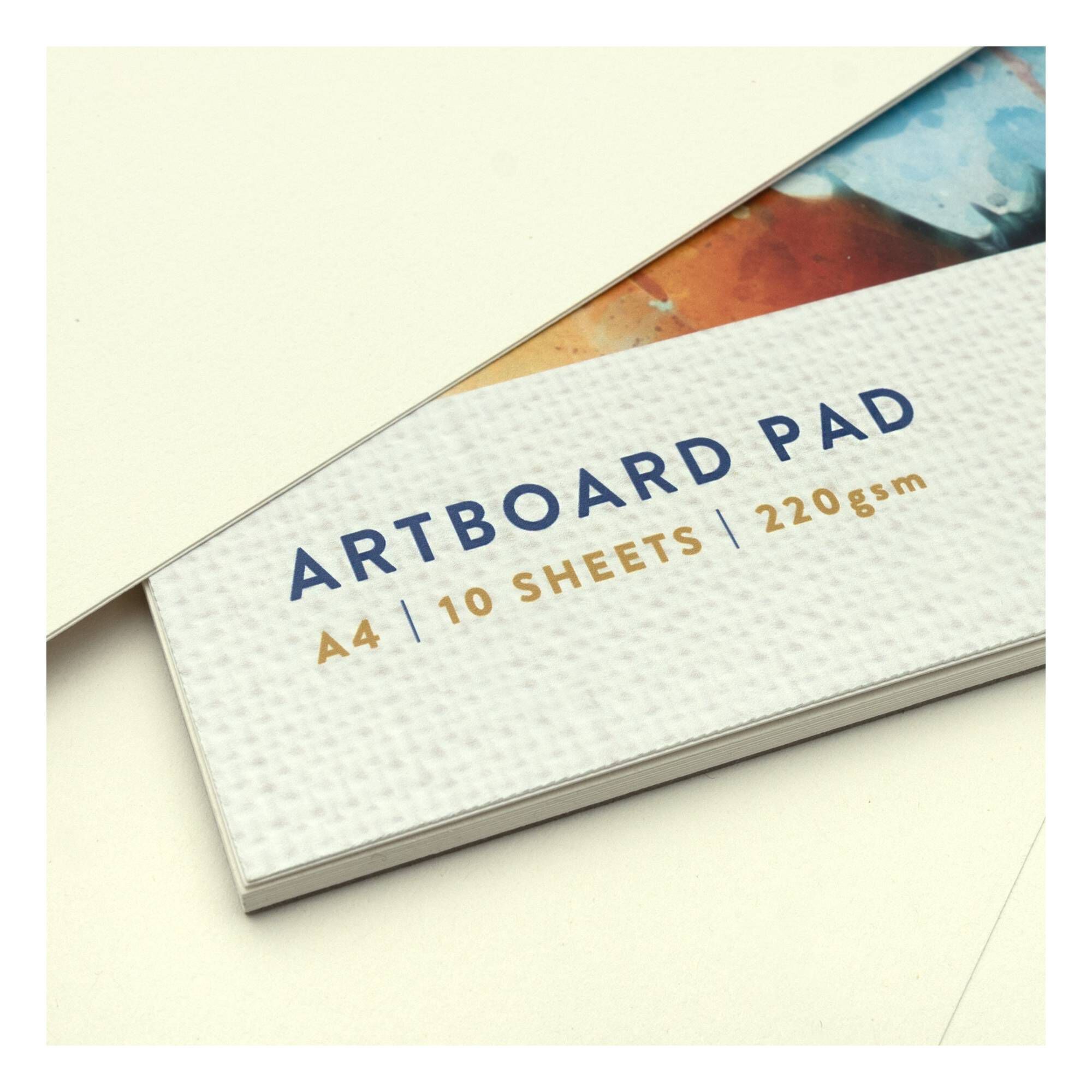 Shore & Marsh Artboard Pad A4 10 Sheets | Hobbycraft