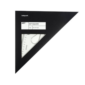 Small Set Square 60 Degrees | Hobbycraft
