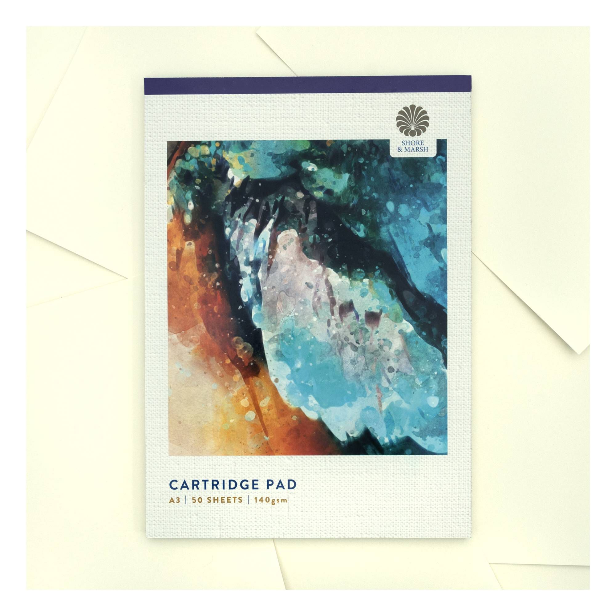 Shore & Marsh Cartridge Pad A3 50 Sheets | Hobbycraft
