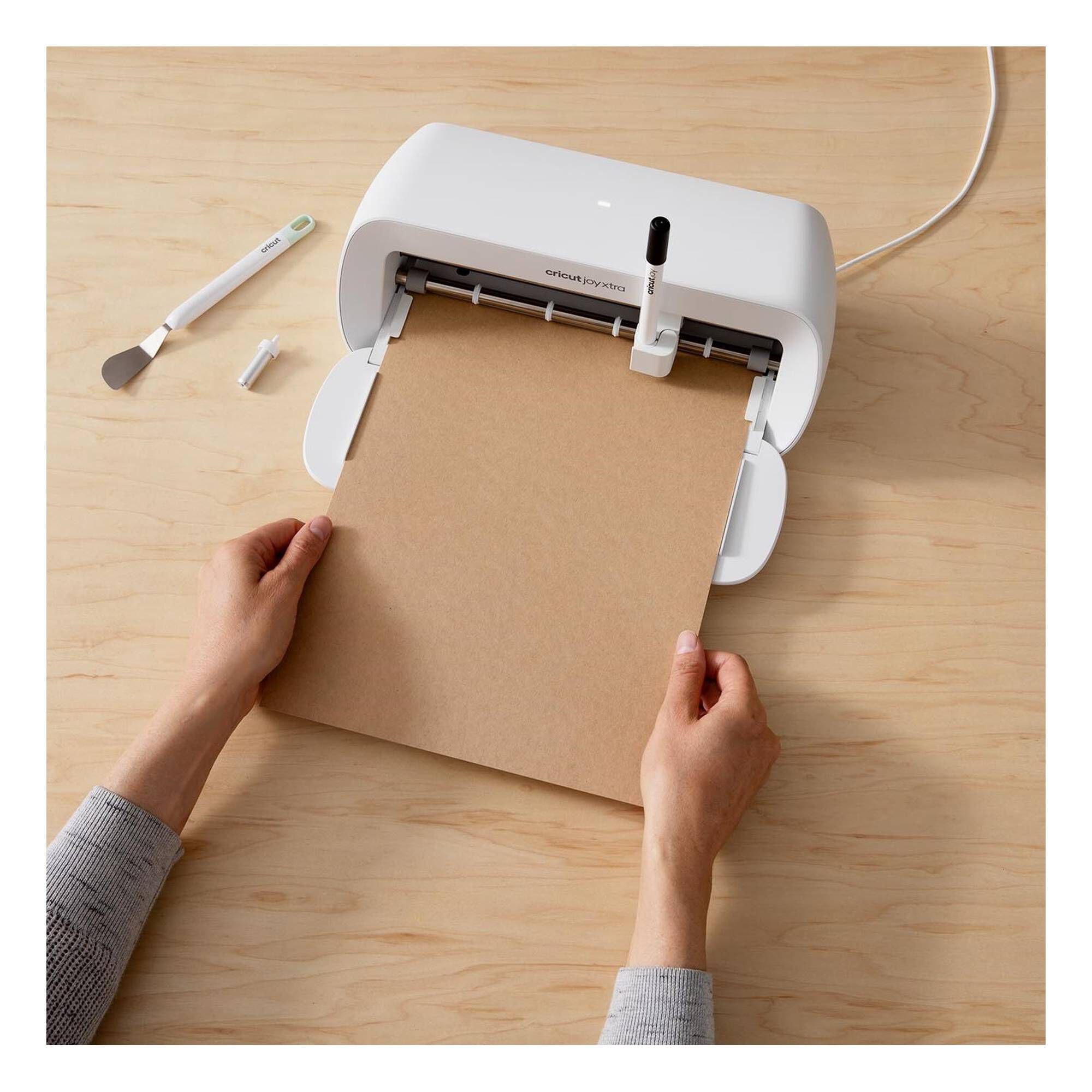 Cricut Joy Xtra Brown Smart Label Paper 9.5 x 12 Inches 4 Pack | Hobbycraft