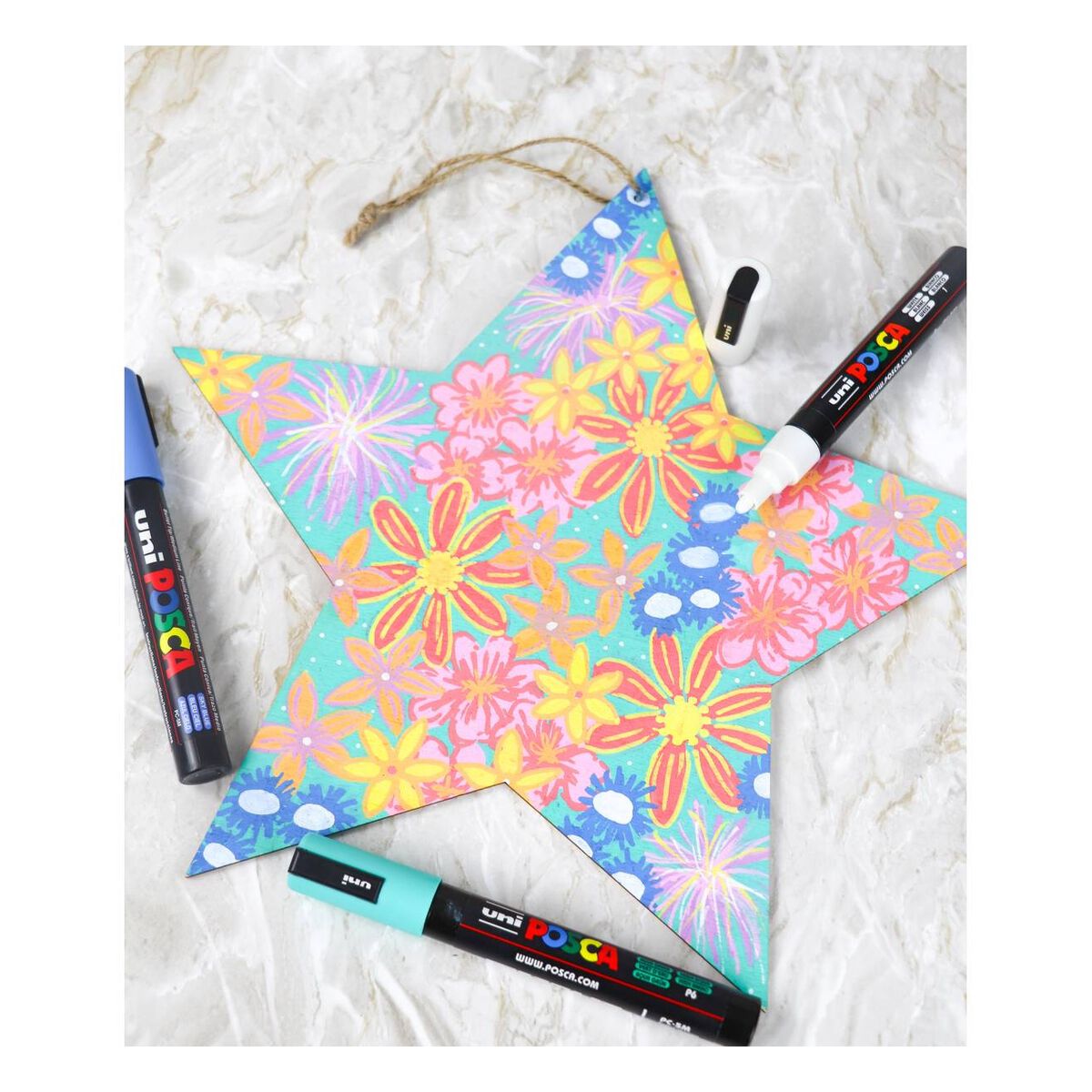 Uni-ball Pastel Posca PC-1MR Marker Pens 8 Pack | Hobbycraft