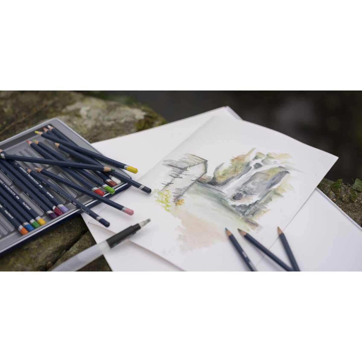Derwent Watercolour Pencils 12 Pieces | Hobbycraft