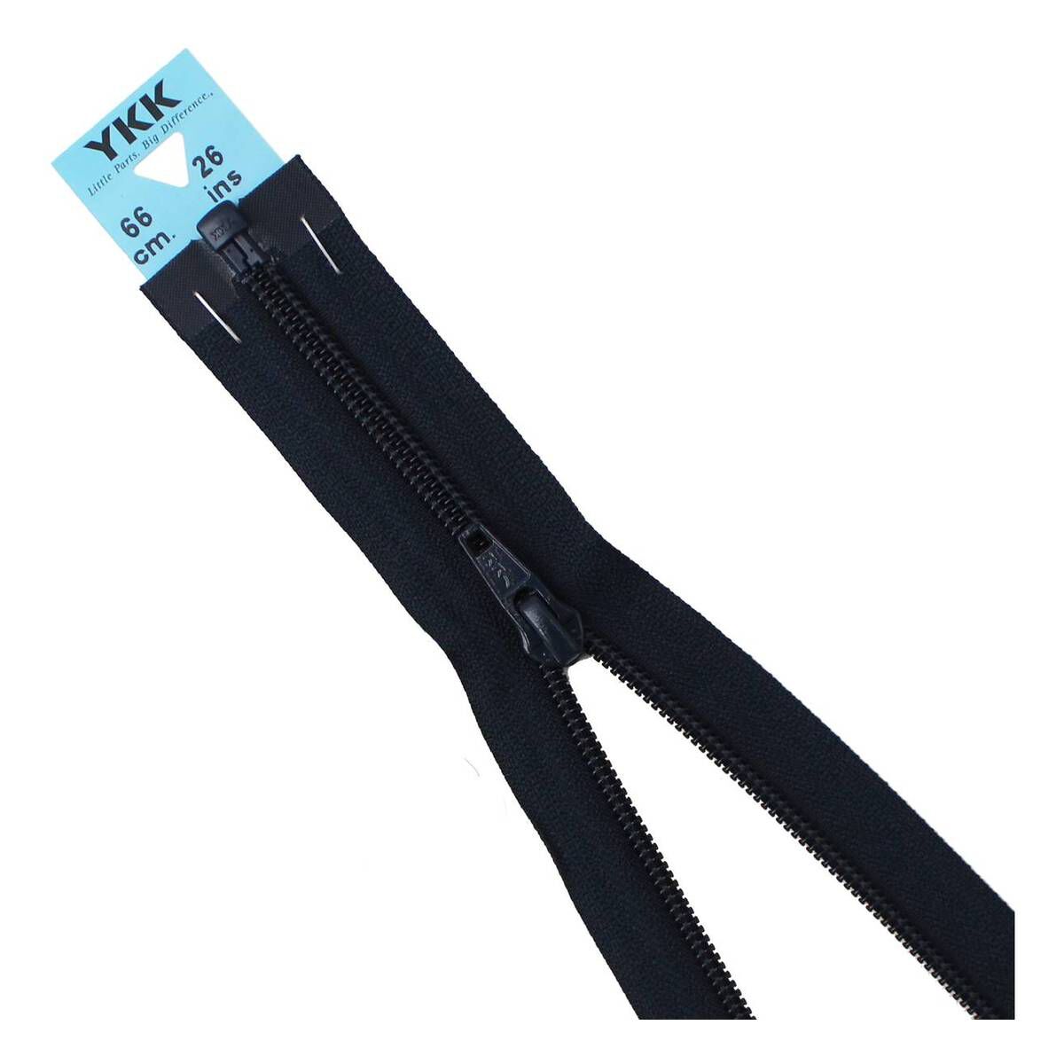 YKK Navy Blue Nylon Open End Zip 66cm | Hobbycraft
