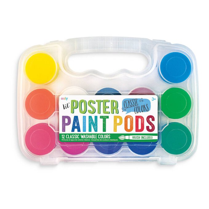 Lil Poster Paint Pods Set 12 Pack | Hobbycraft