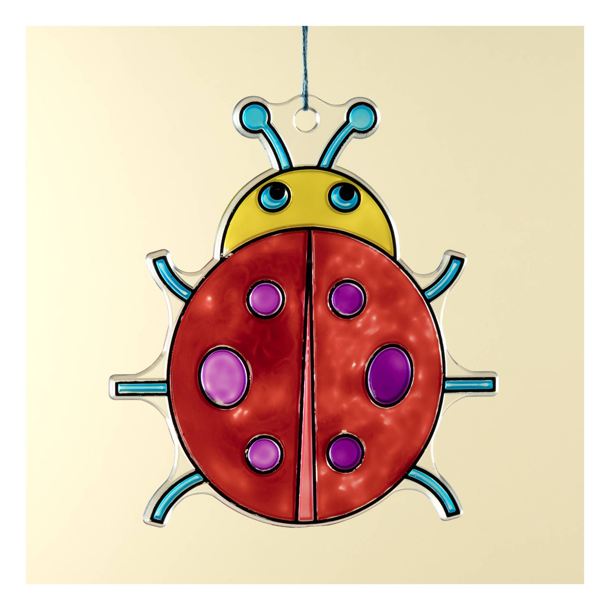 Ladybird Plastic Suncatcher | Hobbycraft