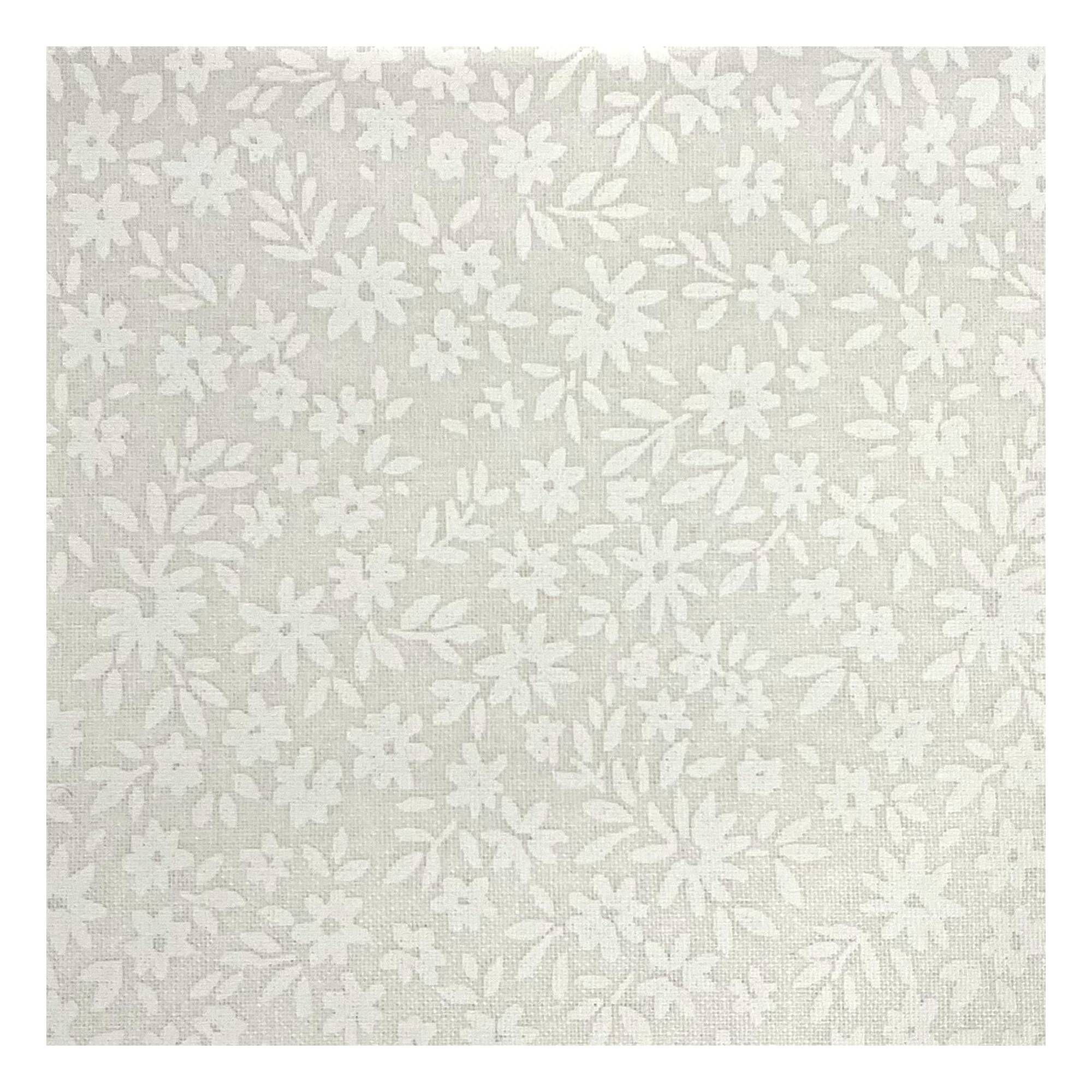 White Daisy Cotton Fabric by the Metre | Hobbycraft