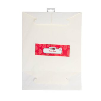 White Cake Box 12 Inches | Hobbycraft