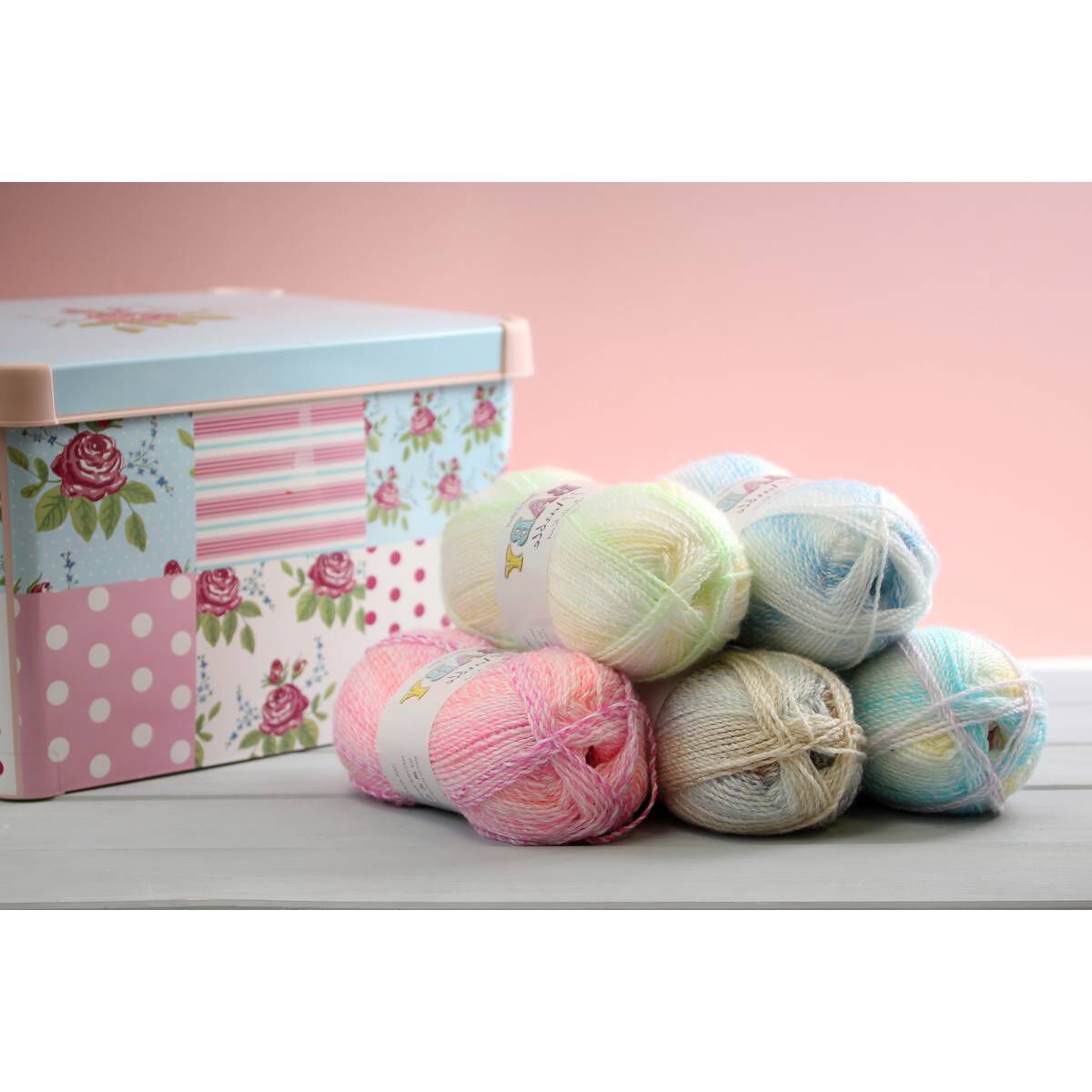 James C Brett Citrus Zest Baby Marble DK Yarn 100g | Hobbycraft