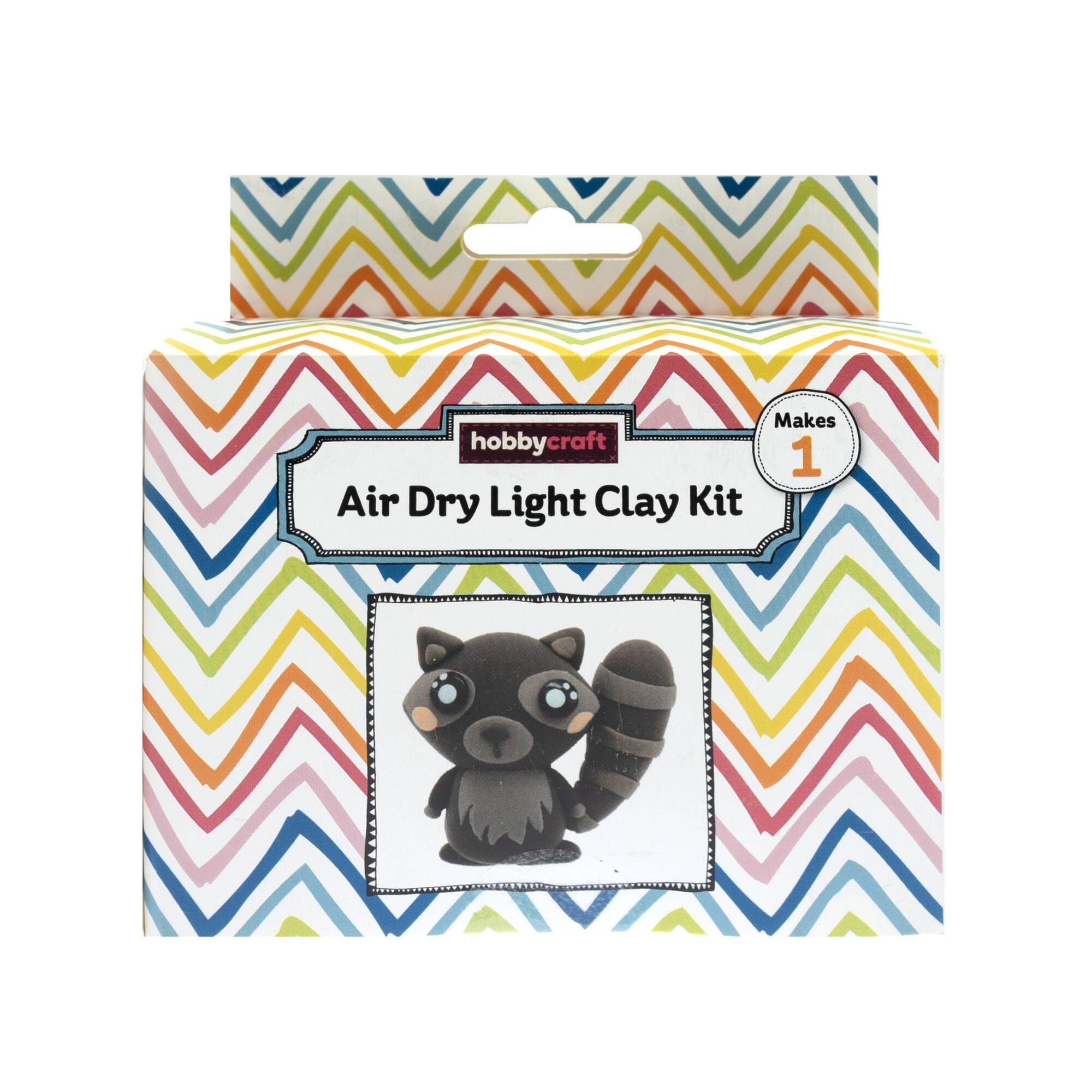 Racoon Air Dry Light Clay Kit | Hobbycraft