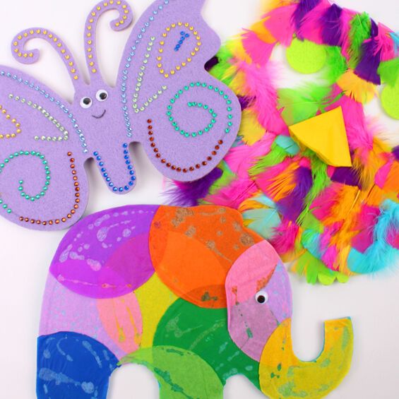40 Fun DIY Animal Crafts for Kids | Hobbycraft