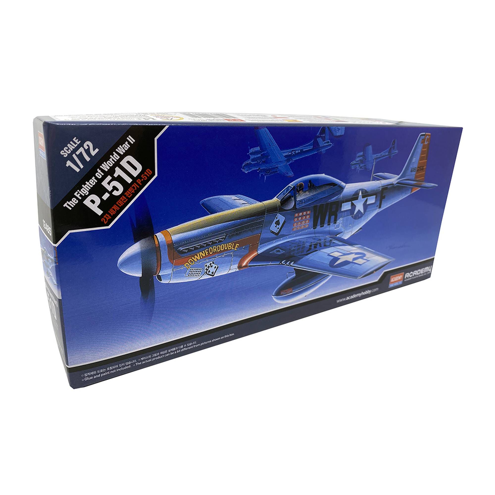 Academy P-51D Mustang Model Kit 1:72 | Hobbycraft