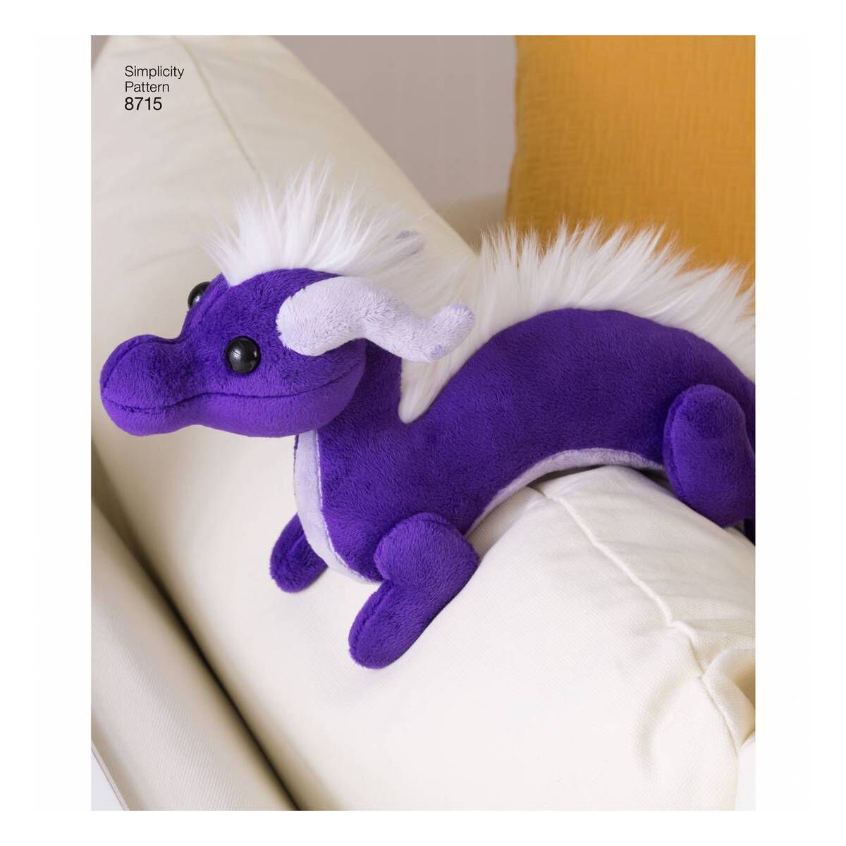 Simplicity Stuffed Dragons Sewing Pattern 8715 | Hobbycraft