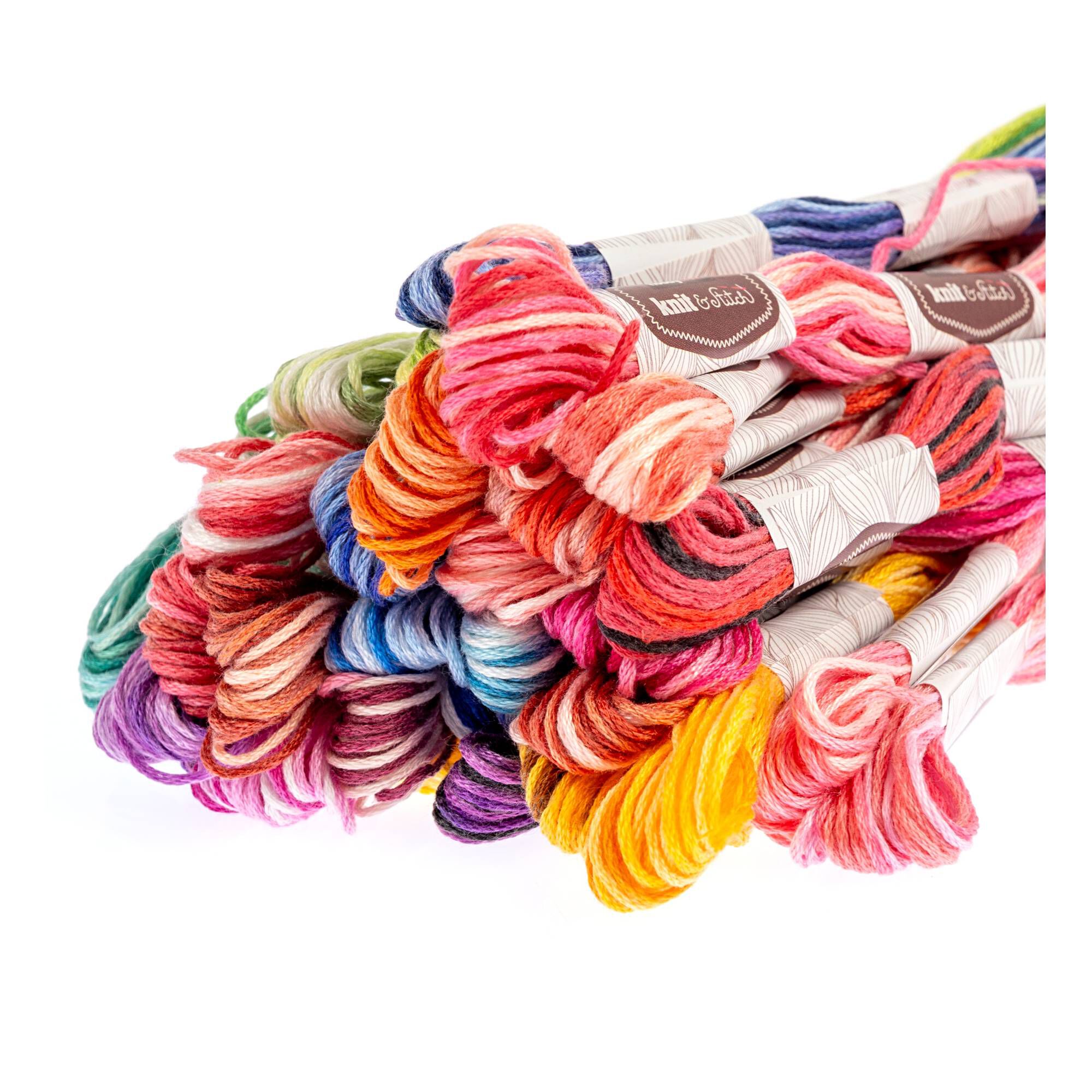 Rainbow Embroidery Floss 8m 36 Pack | Hobbycraft