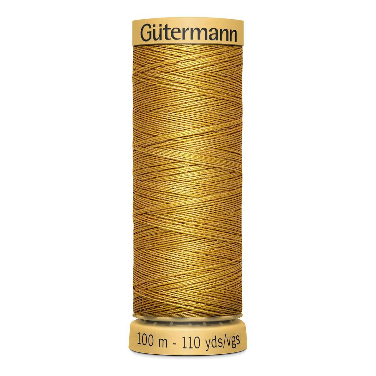 Gutermann Yellow Cotton Thread 100m (847) | Hobbycraft