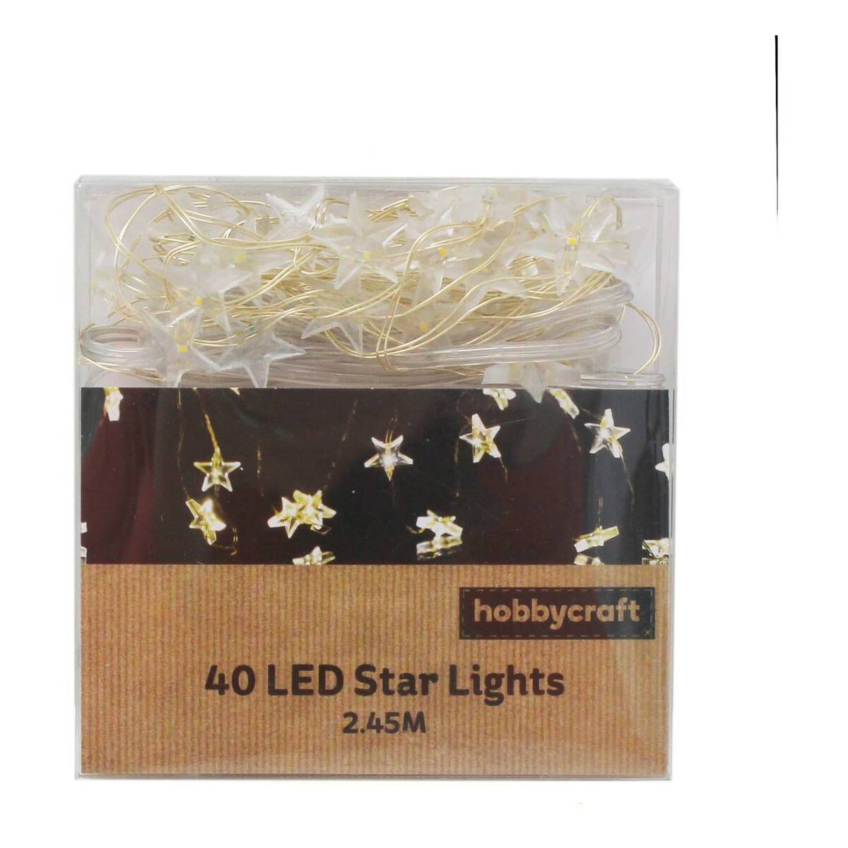 LED Star Lights 2.45m | Hobbycraft