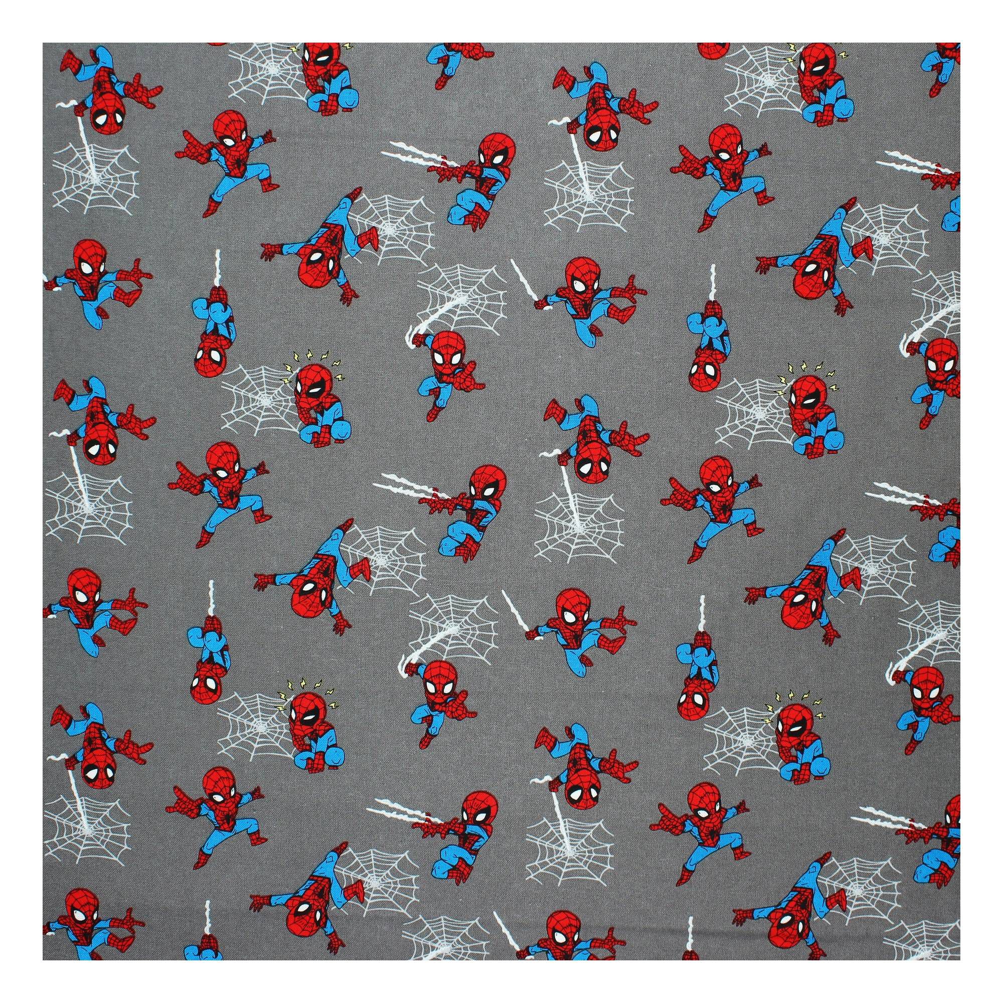 Mini Spider-Man Cotton Fabric by the Metre | Hobbycraft