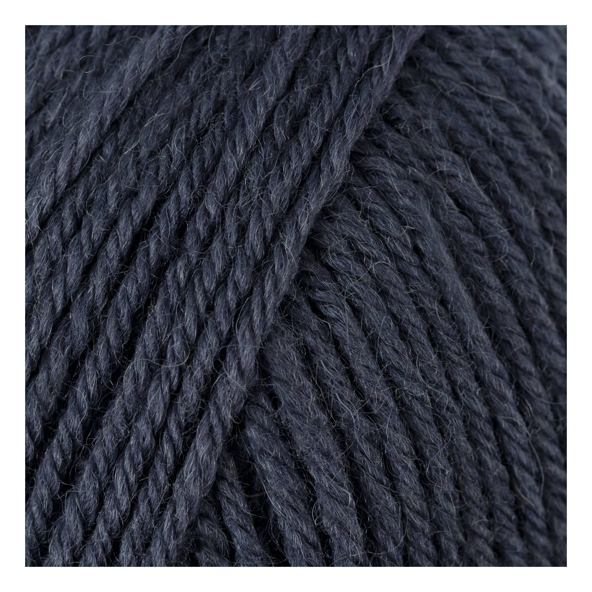 Women's Institute Dark Grey Home Grown DK Yarn 100g | Hobbycraft
