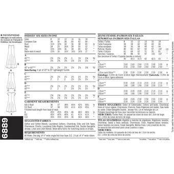 New Look Women's Dress Sewing Pattern 6889 | Hobbycraft