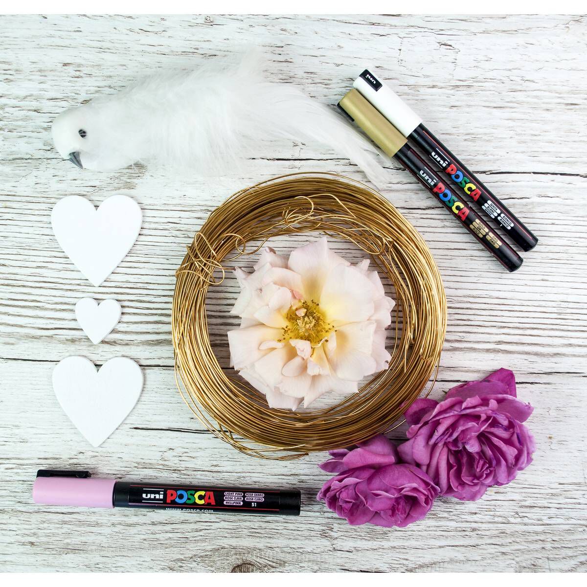 Uni-ball Pastel Posca PC-3M Marker Pens 8 Pack | Hobbycraft