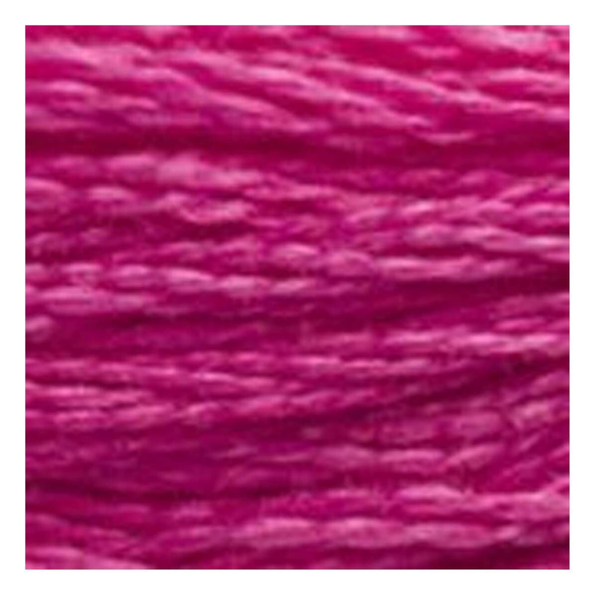DMC Pink Mouline Special 25 Cotton Thread 8m (3805) | Hobbycraft