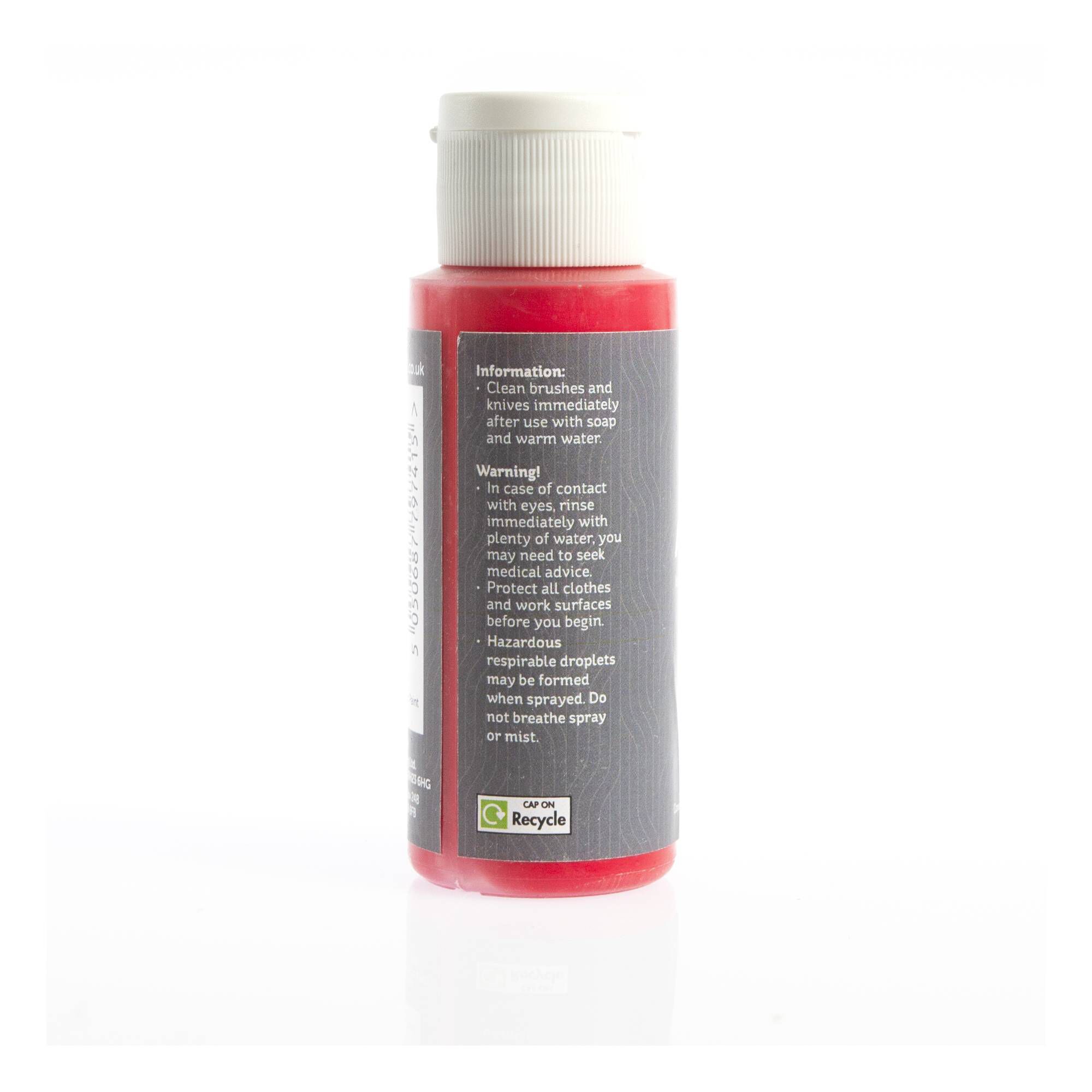 Red Acrylic Craft Paint 60ml | Hobbycraft
