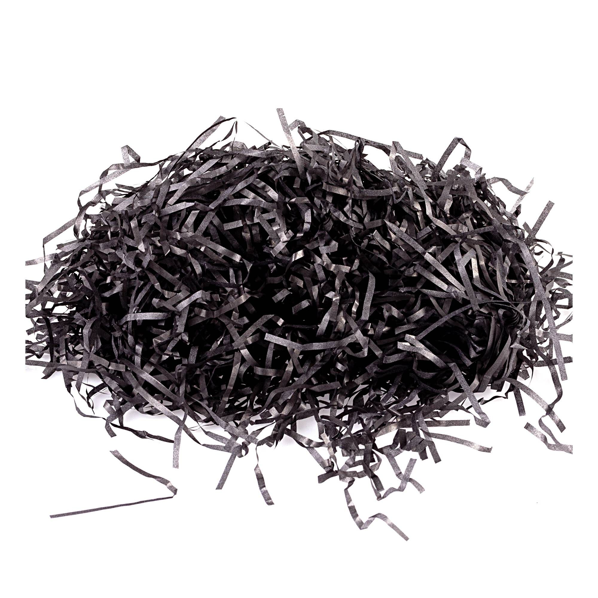 Deep Black Shredded Tissue Paper 25g | Hobbycraft