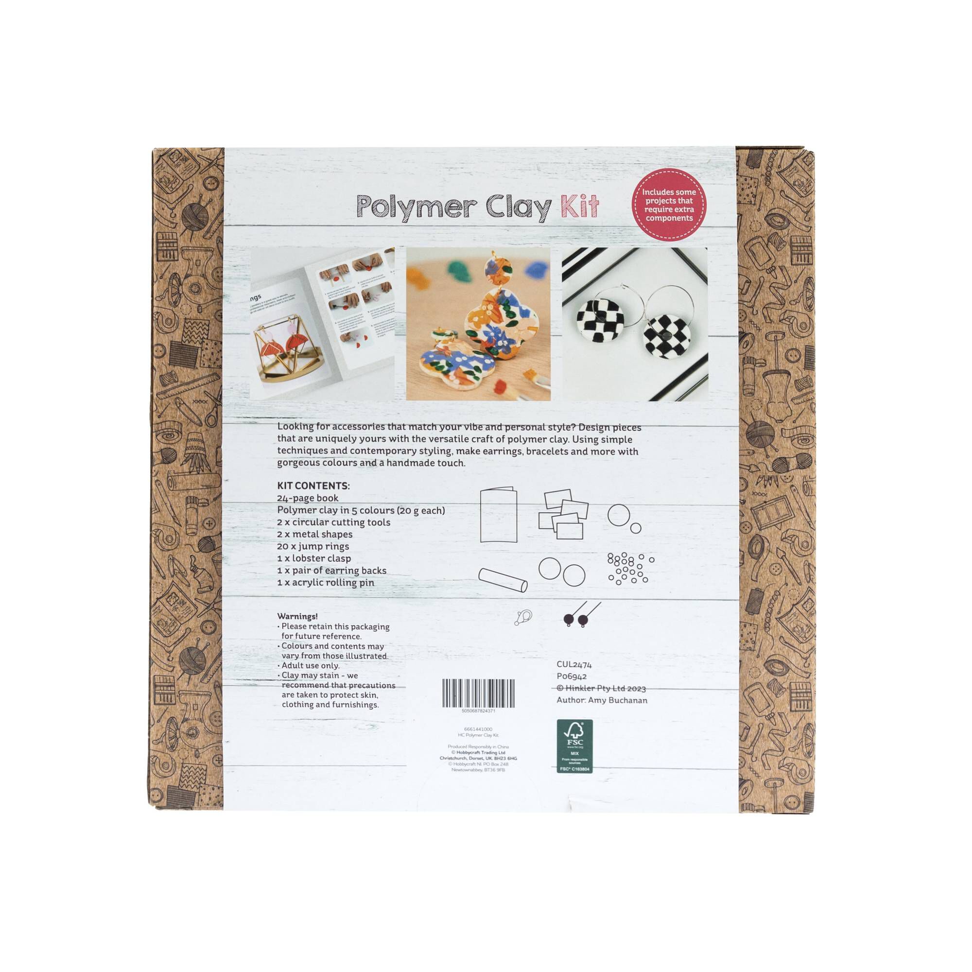 Polymer Clay Kit | Hobbycraft