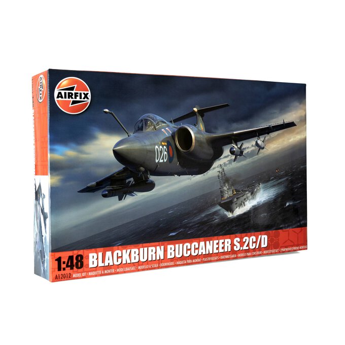 Airfix Blackburn Buccaneer S.2C/D Model Kit 1:48 | Hobbycraft
