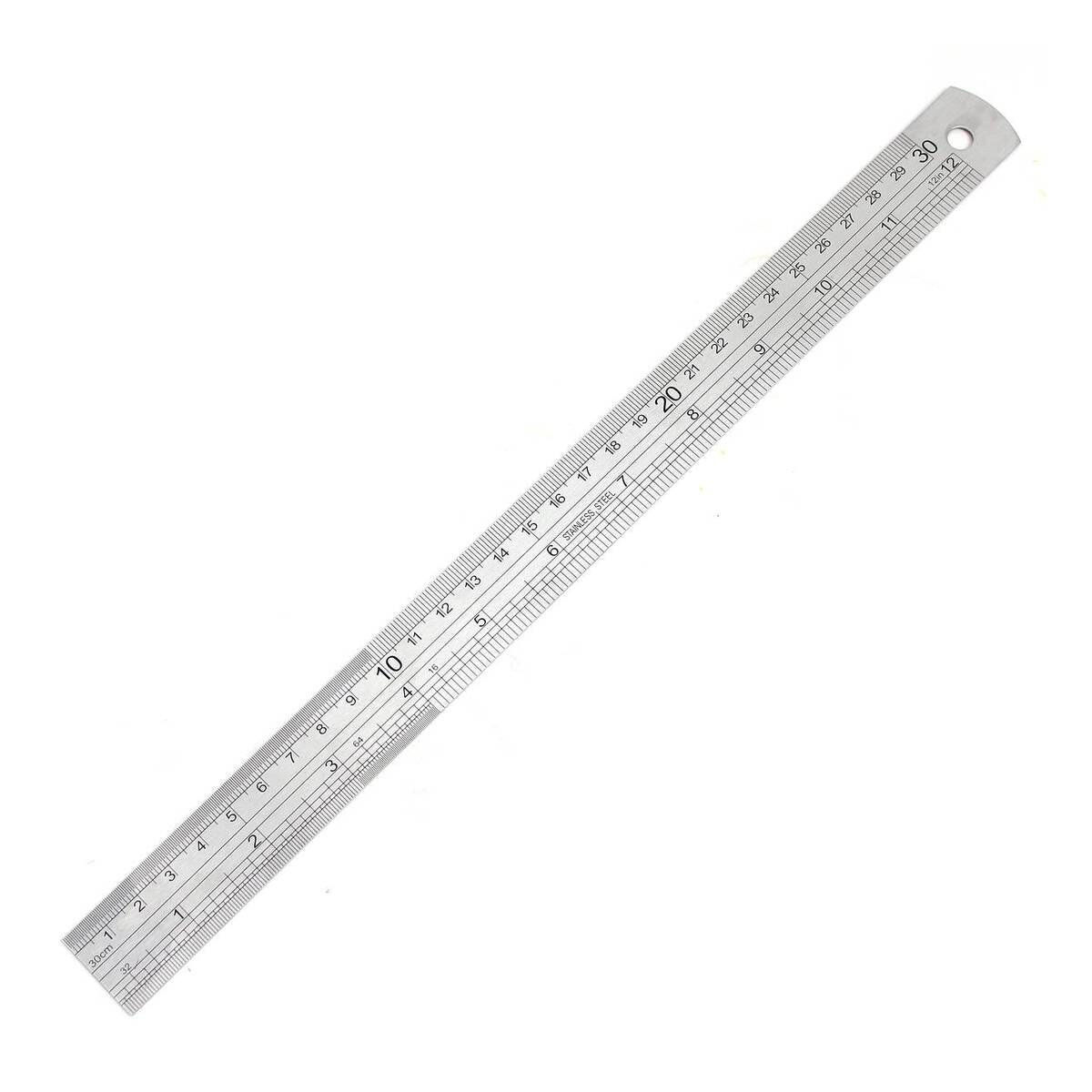 30cm Steel Ruler | Hobbycraft